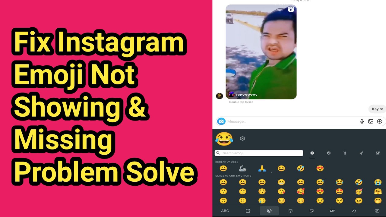 How To Fix Instagram Emoji Not Showing & Missing Problem Solved ...