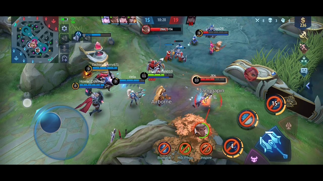 Playing Mobile Legends - YouTube