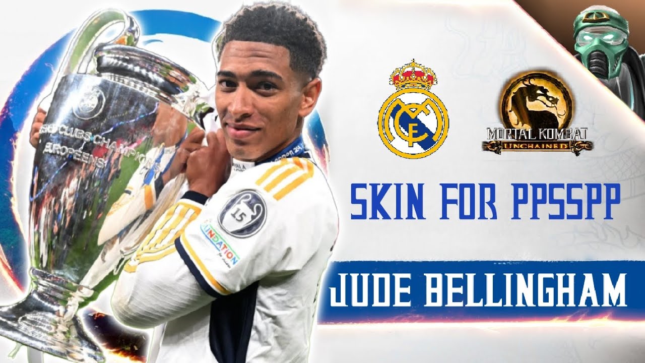 I'M BACK BRO!! /// Jude Bellingham Skin MKU PPSSPP (ULES00353) - YouTube