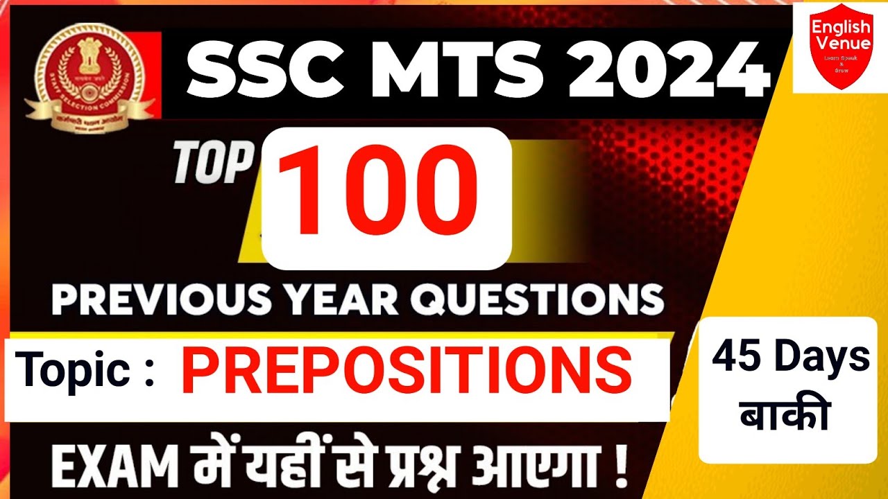 SSC MTS 2024 | SSC MTS English Practice CLASS- 1| SSC MTS English ...