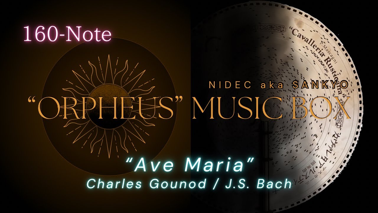 【Nidec 160-note】"Ave Maria”, Charles Gounod/J.S. Bach, art song, fka ...
