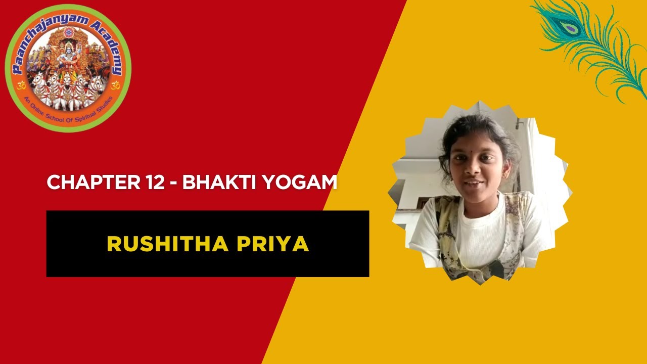 Rushitha Priya | Chapter 12 Test I Join Paanchajanyam Academy I Learn ...