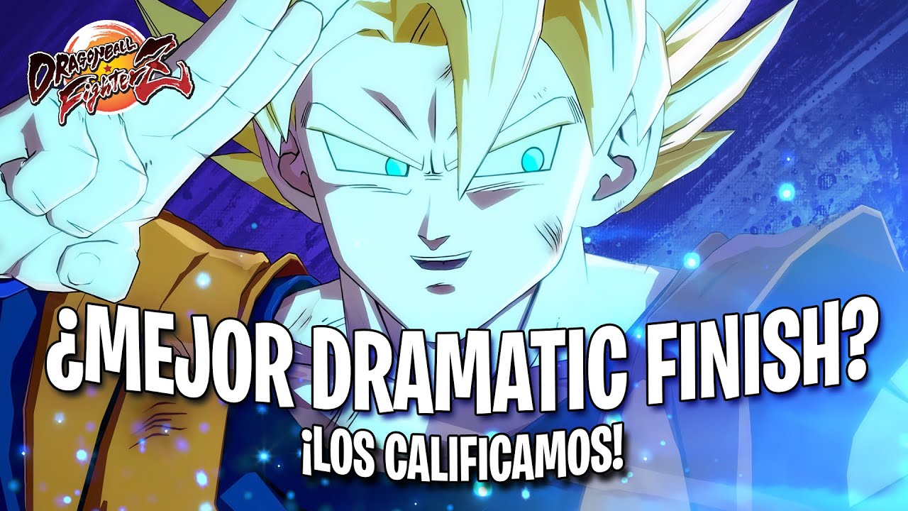 CALIFICA EL SUPER!! TODOS los DRAMATIC FINISH de DBFZ PUNTUADOS!! - YouTube