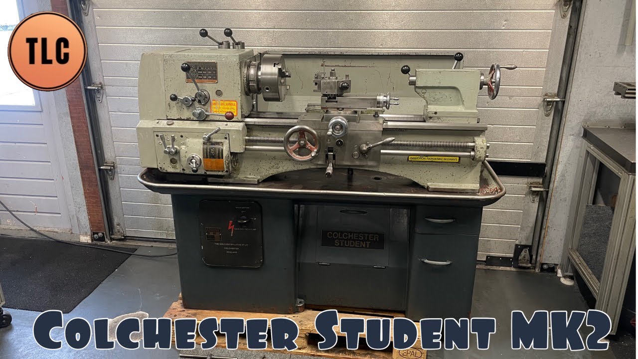 Colchester Student MK2 Power Cross Feed Metric Lathe Drehmaschine ...