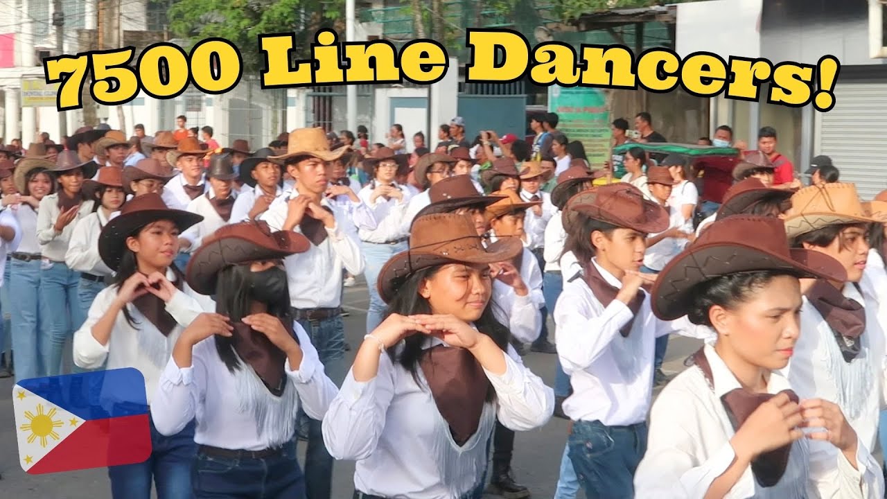 The LARGEST Country Line Dance in ASIA! Philippines Rodeo Festival ...