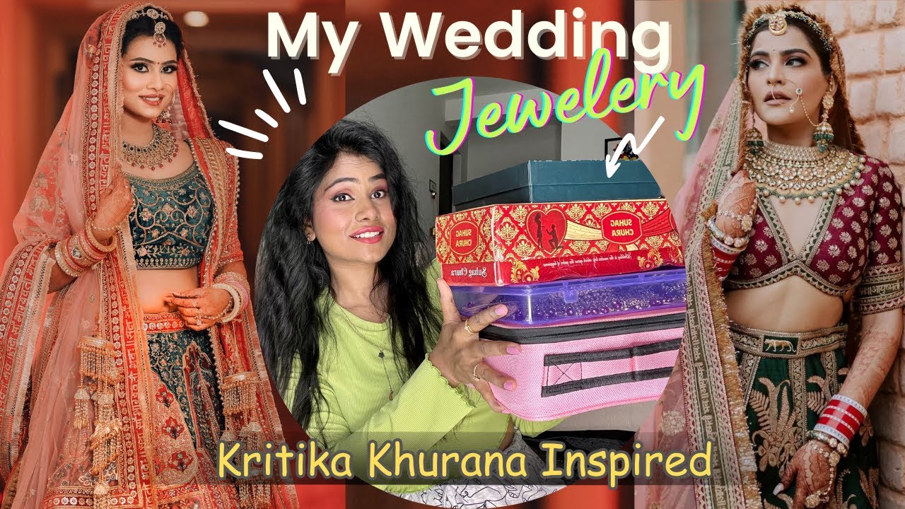 Kritika Khurana *Inspired* - My wedding Jewelery | Bridal Look - YouTube