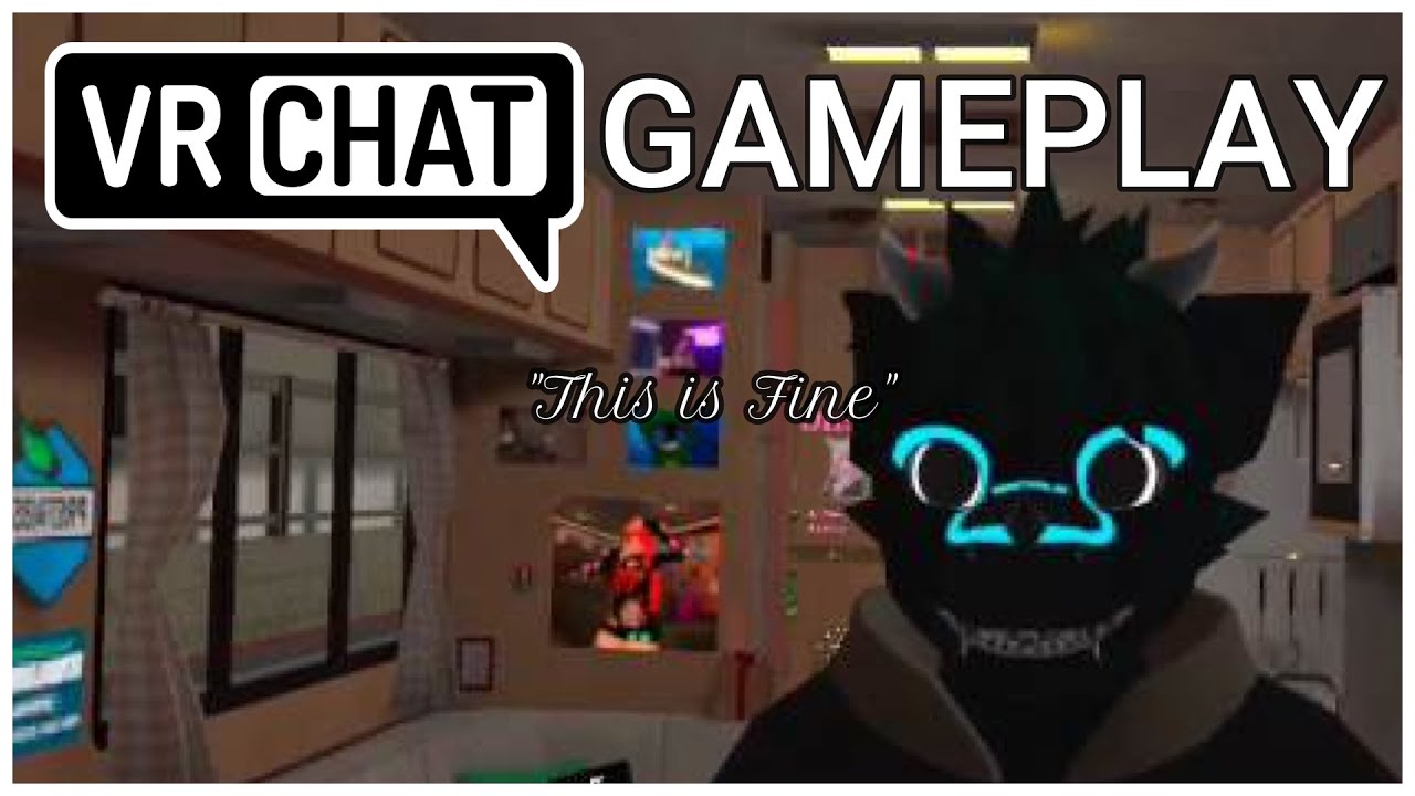 VRChat Gameplay - This is Fine - YouTube