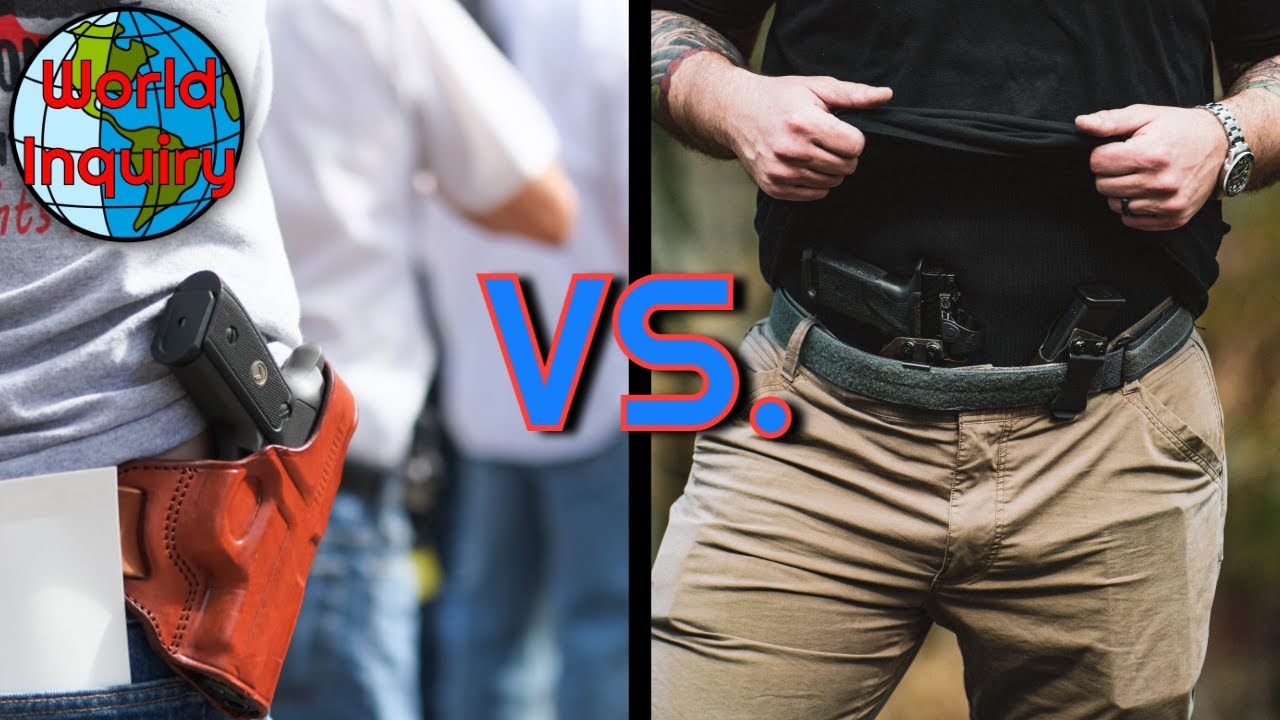 Open Carry vs. Concealed Carry: Understanding Which is Best for Self ...