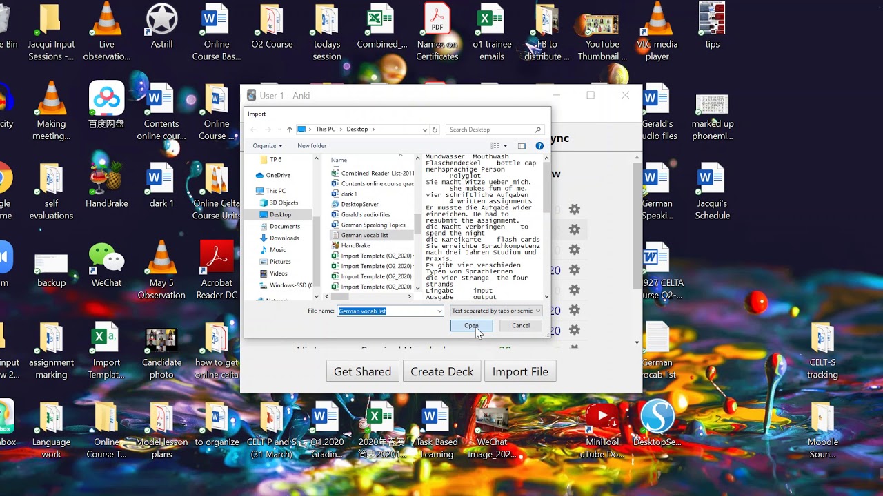 How to import cards to Anki - YouTube