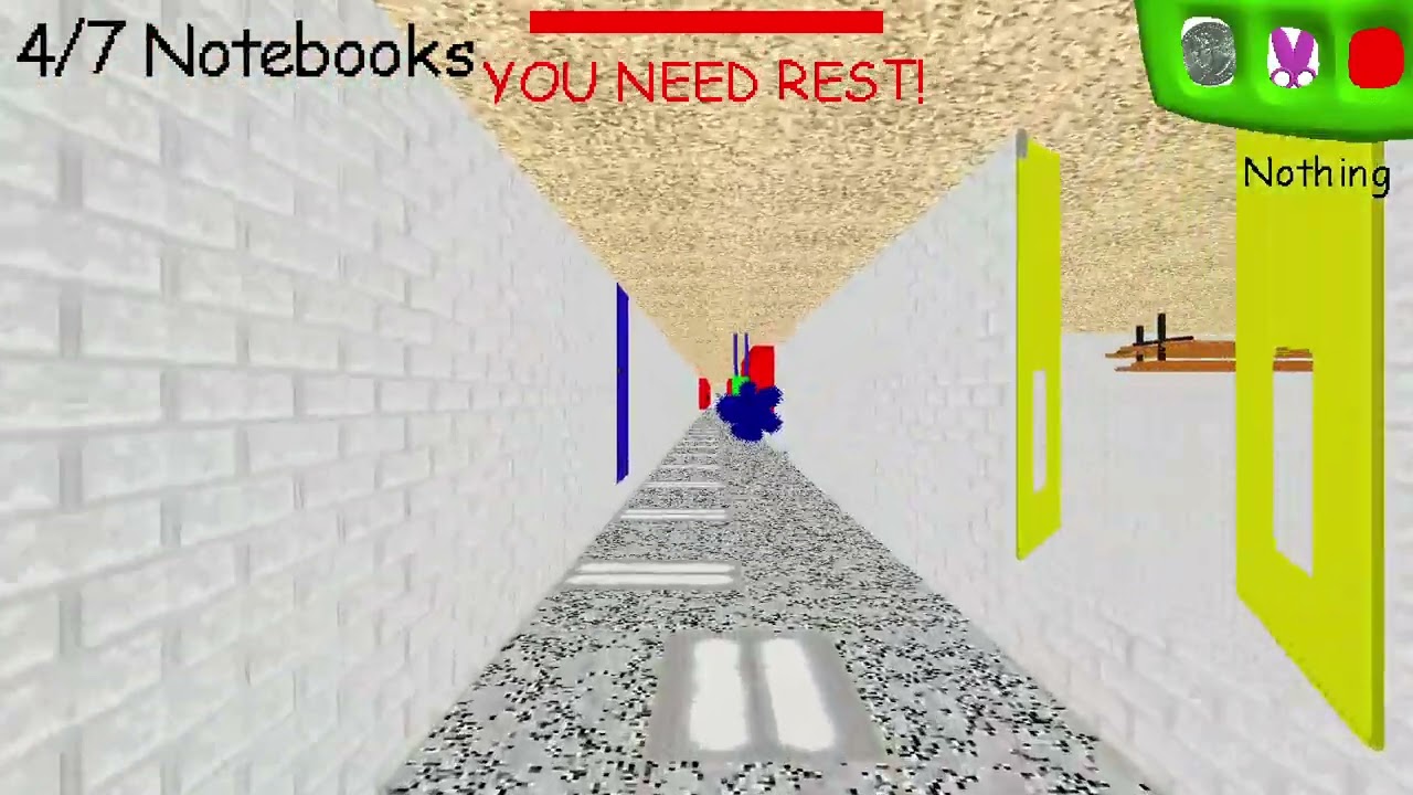 Baldi's Basics: Sticking To the Ceiling? - YouTube