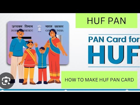 how to apply for huf pan card ! huf ka pan card kese apply kare ! easy ...