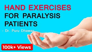 Best Exercises for Paralysis Patient (Stroke) | Paralys... | Doovi