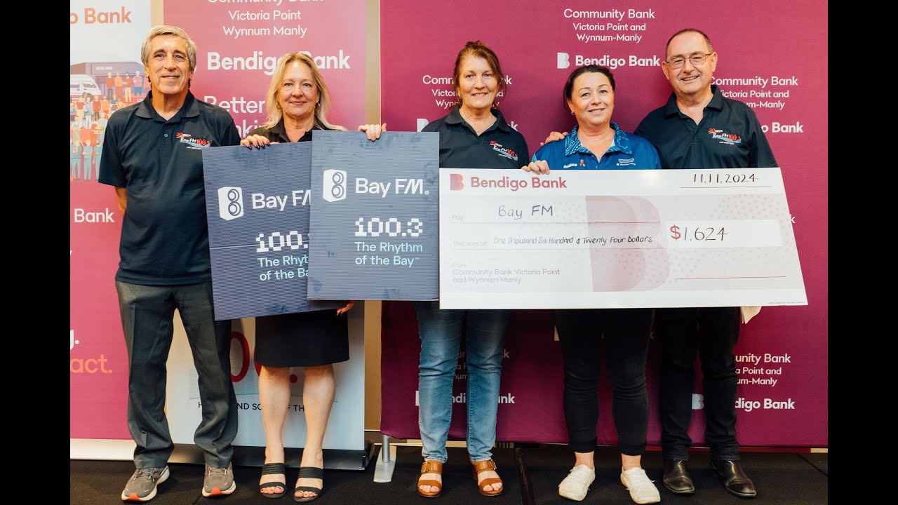 Bay FM Supported by Community Bank Victoria Point and Wynnum Manly ...