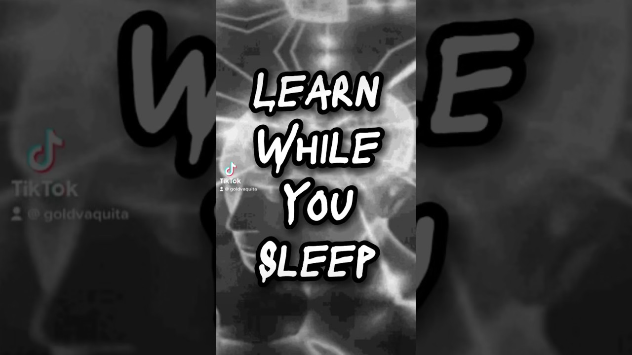 You MUST sleep in order to learn - YouTube