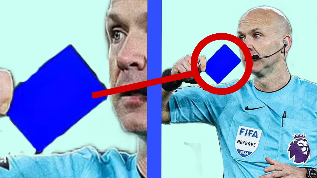 The Truth About Blue Cards In Football - YouTube