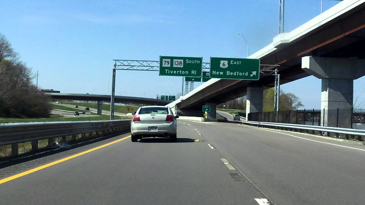 Western Fall River Expressway (MA 79) southbound - YouTube