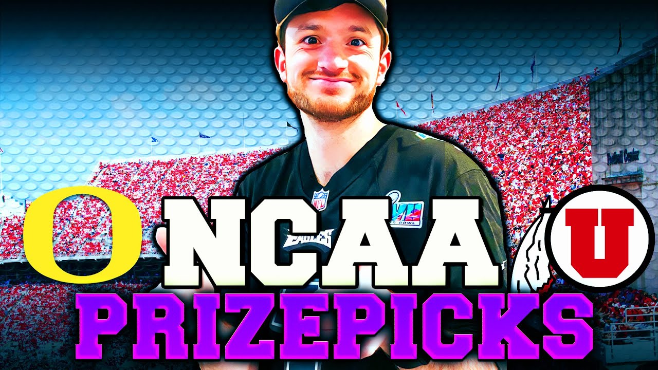 PrizePicks DFS Oregon vs. Utah NCAAF Player Props - YouTube