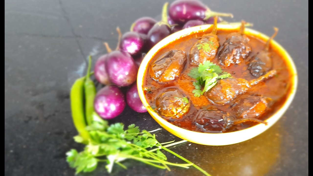 Andhra Style spicy Gutti Vankaya Curry || How To Make Gutti Vankaya ...