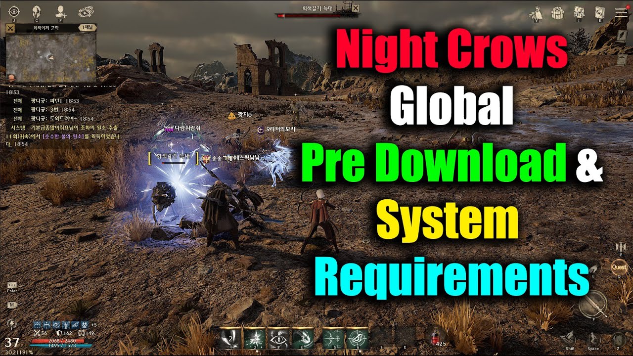 Night Crows Pre Download & System Requirements - YouTube