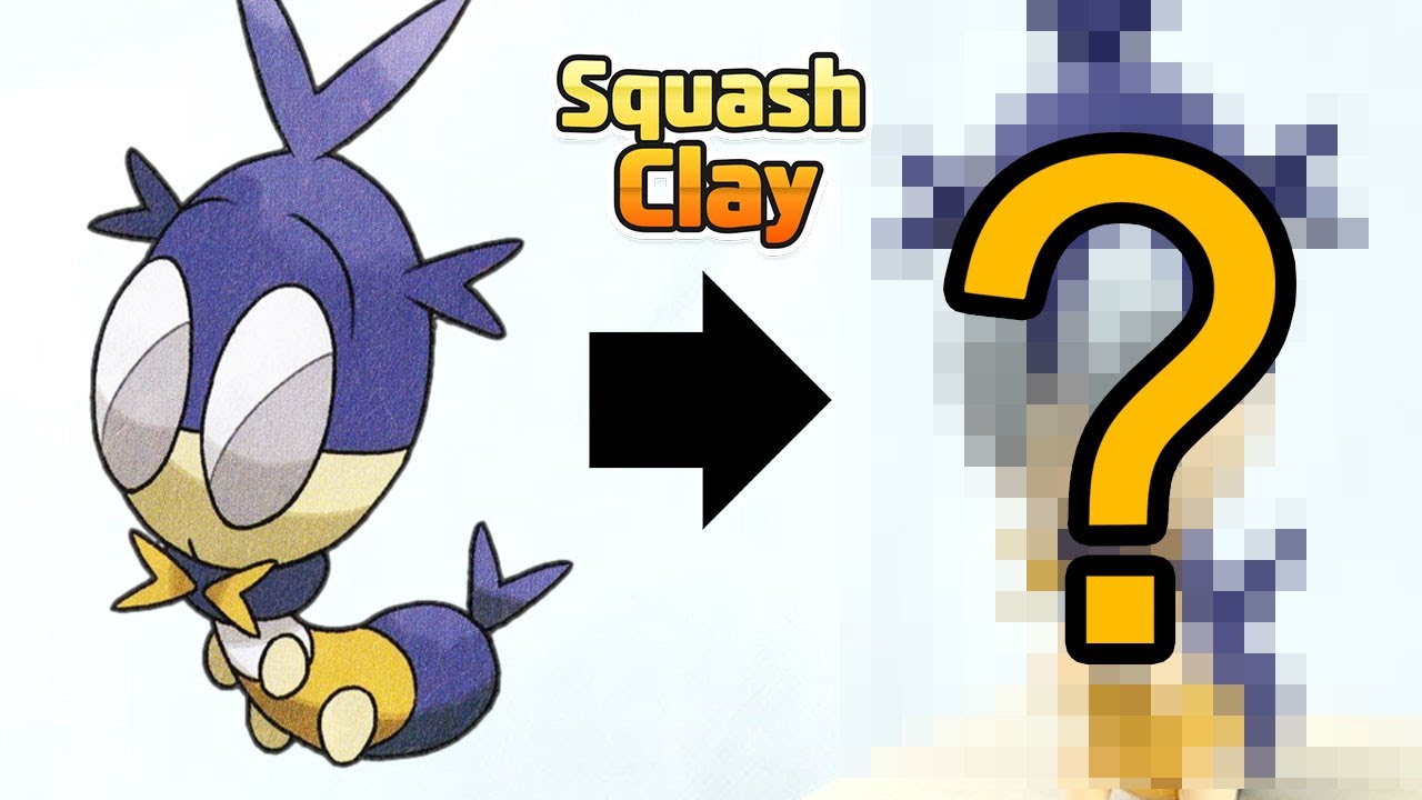 Pokémon Sword & Shield Clay Art: Blipbug!! Bug-type Pokémon (satisfying ...