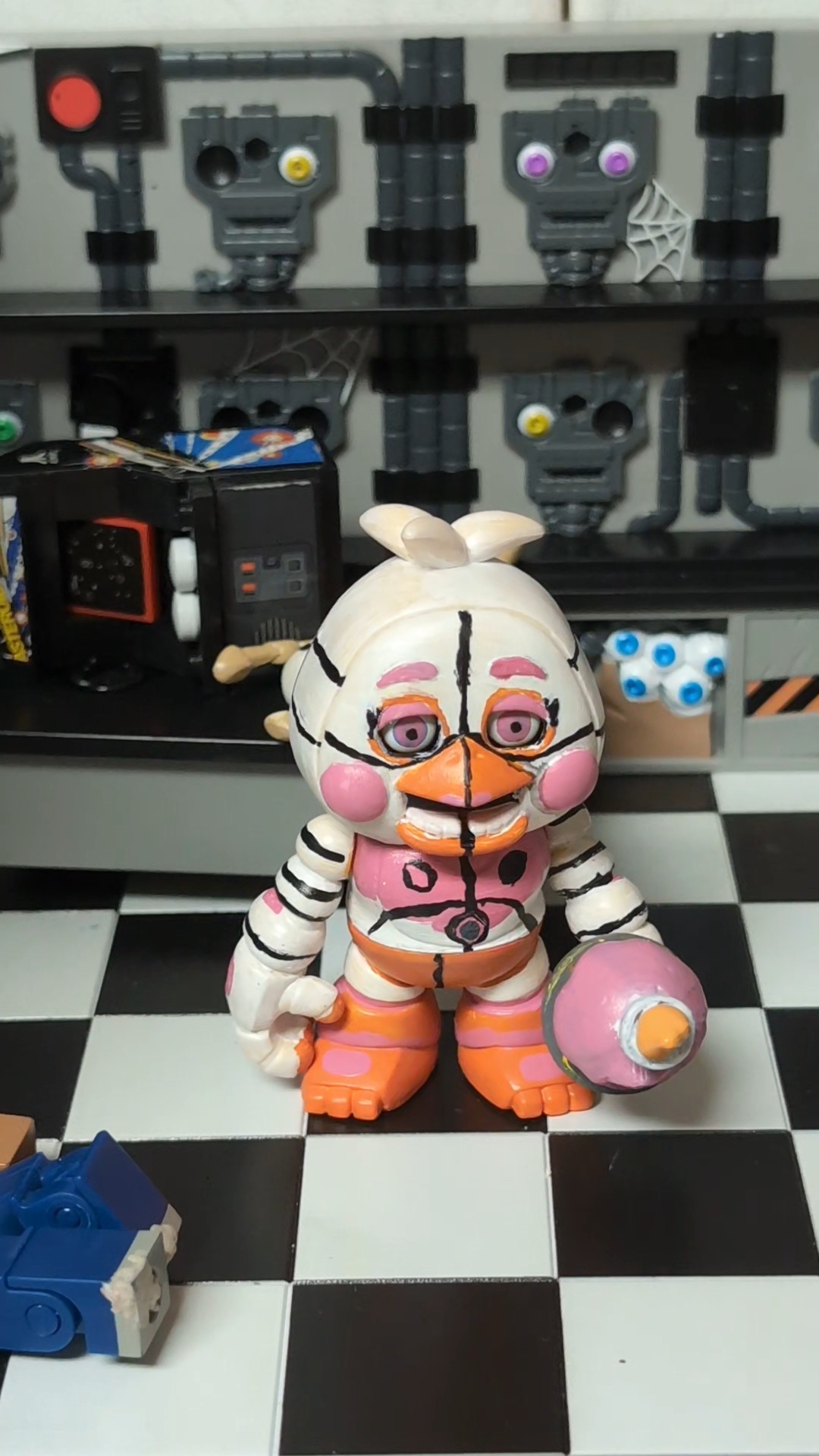 FNaF Custom Funtime Chica Funko Snap Stop Motion Animation