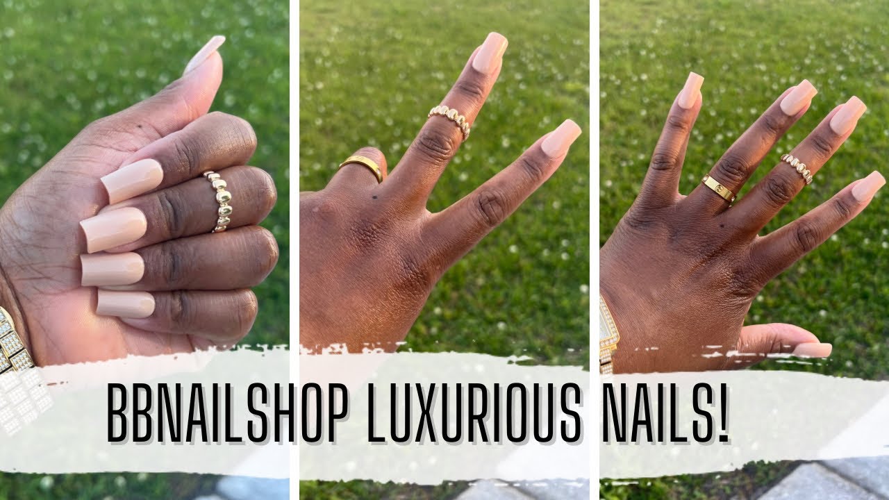 Trying out BBNAILSHOP's luxurious press on nails - Are they worth it ...