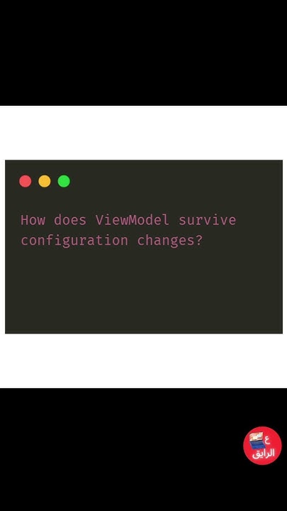 How does ViewModel survive configuration changes - YouTube