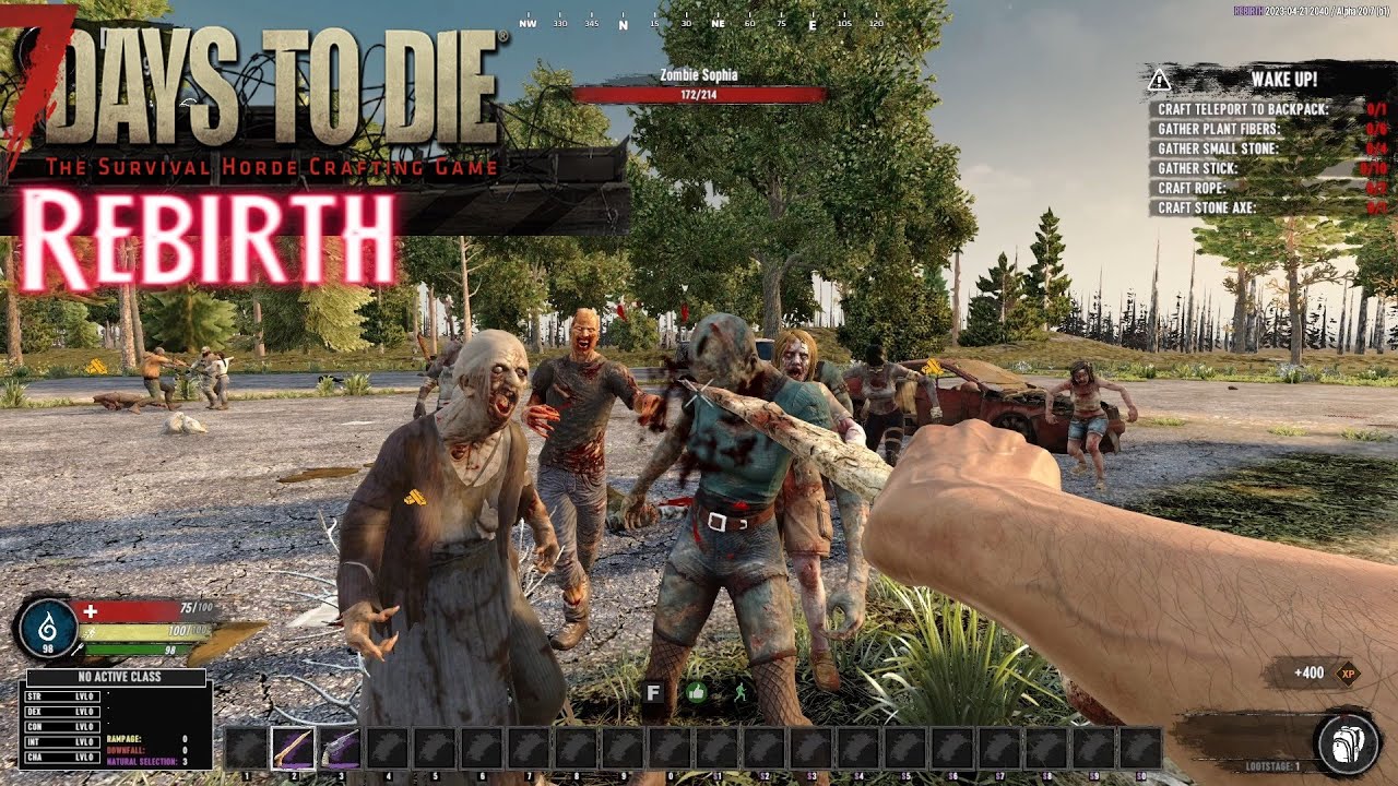 We Are Reborn! | Rebirth Mod | 7 Days to Die - YouTube
