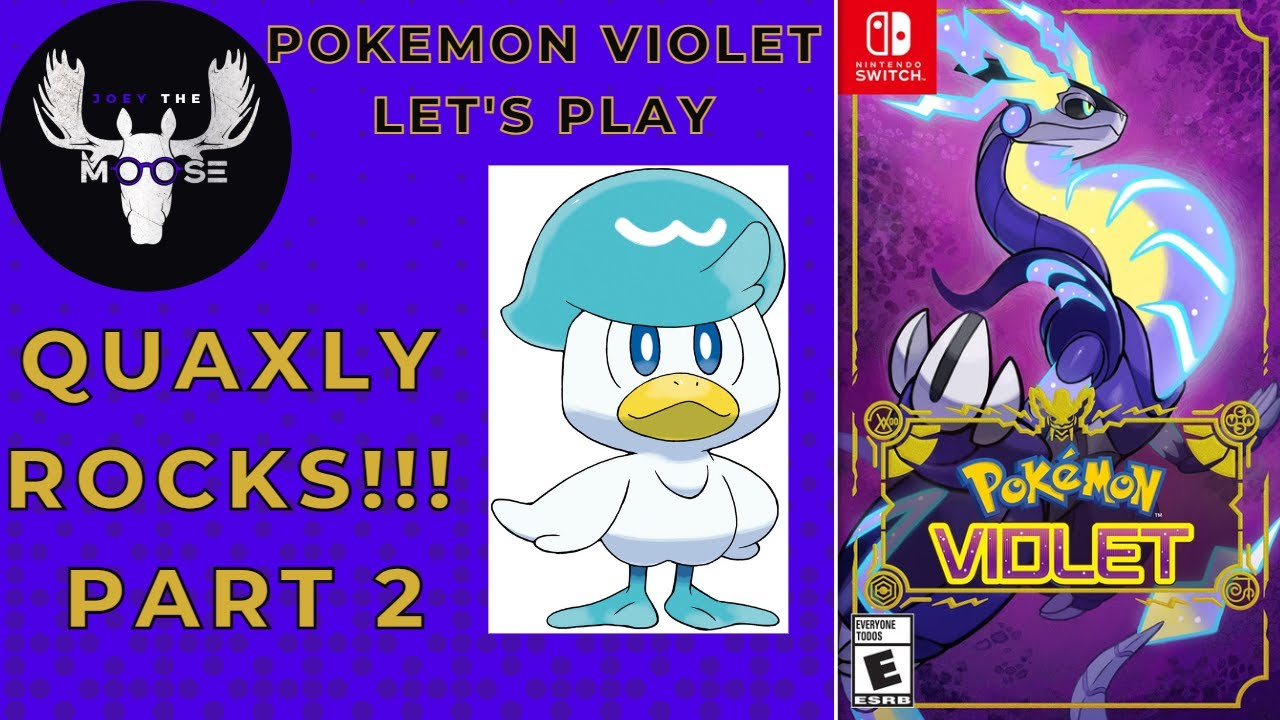 👓🎮 Pokemon Violet - Quaxly's Reign as our New Champion!! Let's Play ...