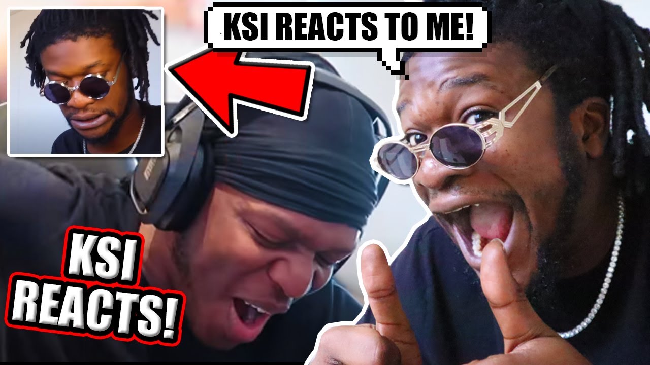 KSI REACTED TO MY CAP REACTION! - YouTube