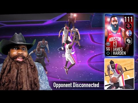111 OVR JAMES HARDEN CAUSING RAGE QUITS ON PvP! NBA Live Mobile 19 Season 3 Ep. 144