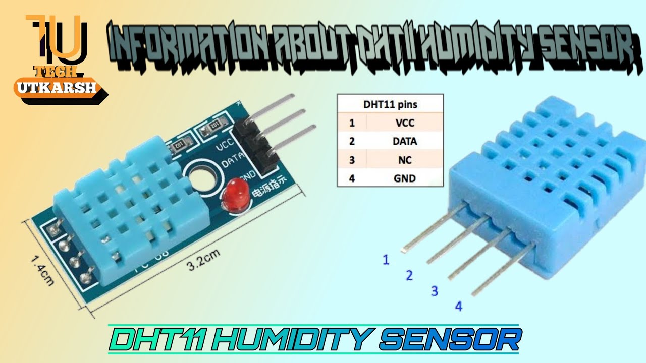 |Information about DHT11 Humidity sensor|How its Work|How its Use|IN ...