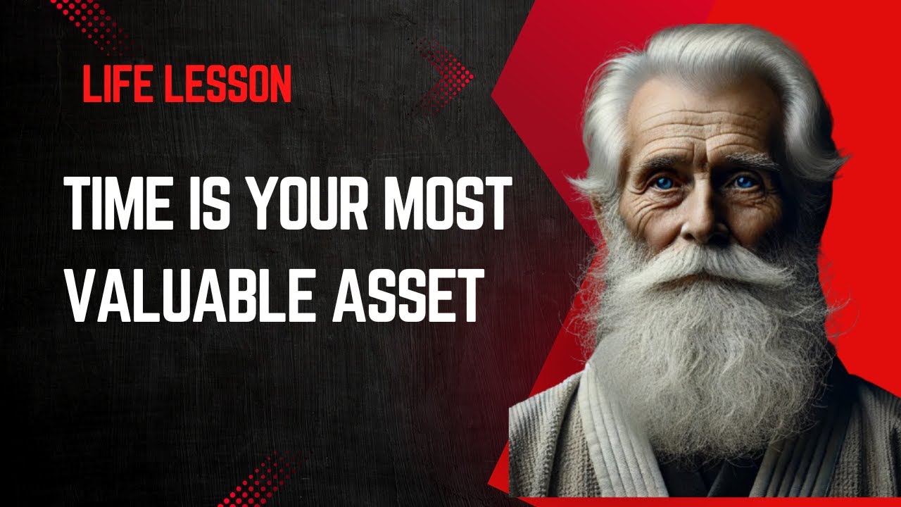 Time is your most valuable asset—once it's gone, you can never get it ...