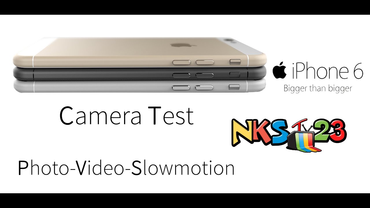 iPhone 6 Camera Test - Photo Video Slow-motion Full HD - YouTube