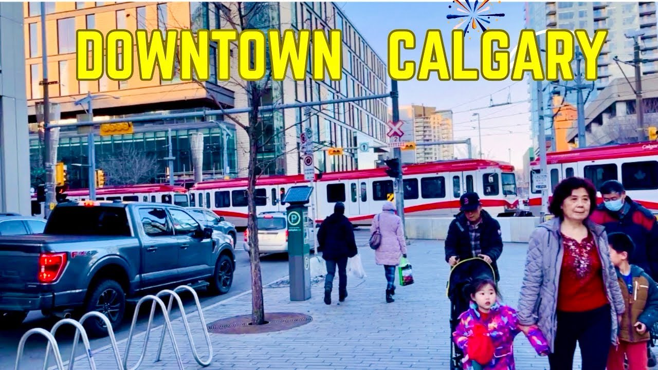 Vlog #55 happy new year vlog , canada Calgary downtown canda jobs canda ...