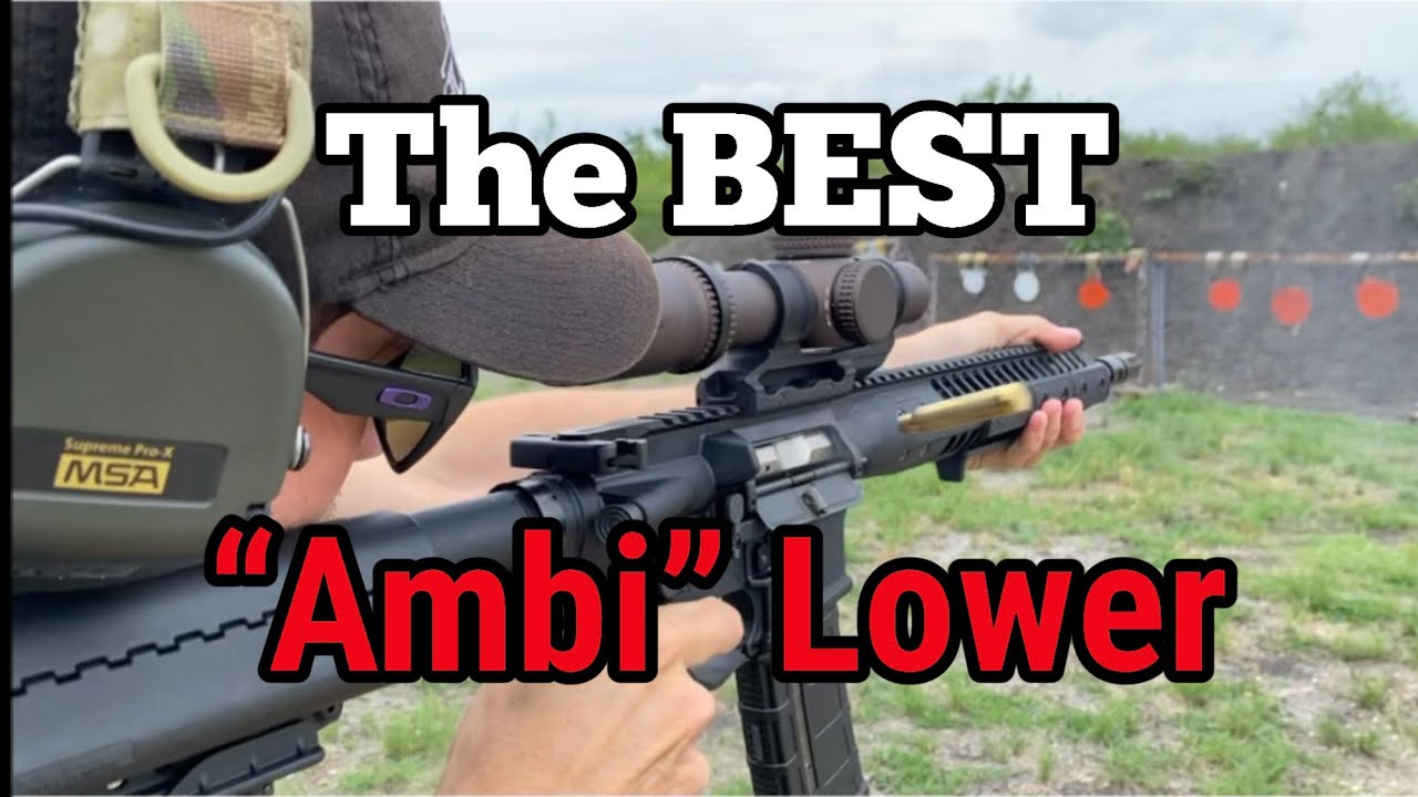 The BEST Ambi Lower Receiver On The Market (ACTUALLY AMBI ...