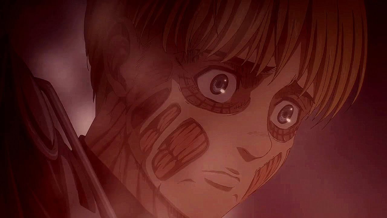 POWER OF COLOSSAL TITAN : Armin Transformation - YouTube
