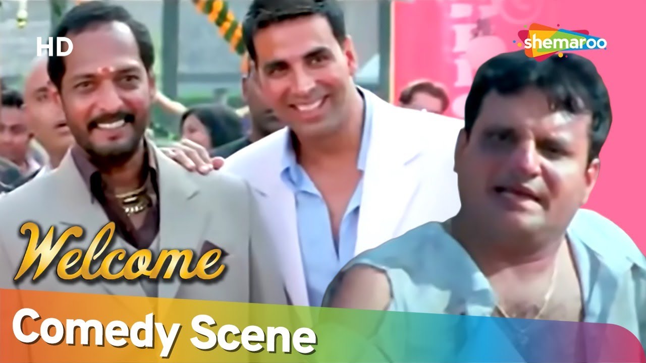 Welcome Best Comedy Scenes | Paresh Rawal - Akshay Kumar - Nana Patekar ...
