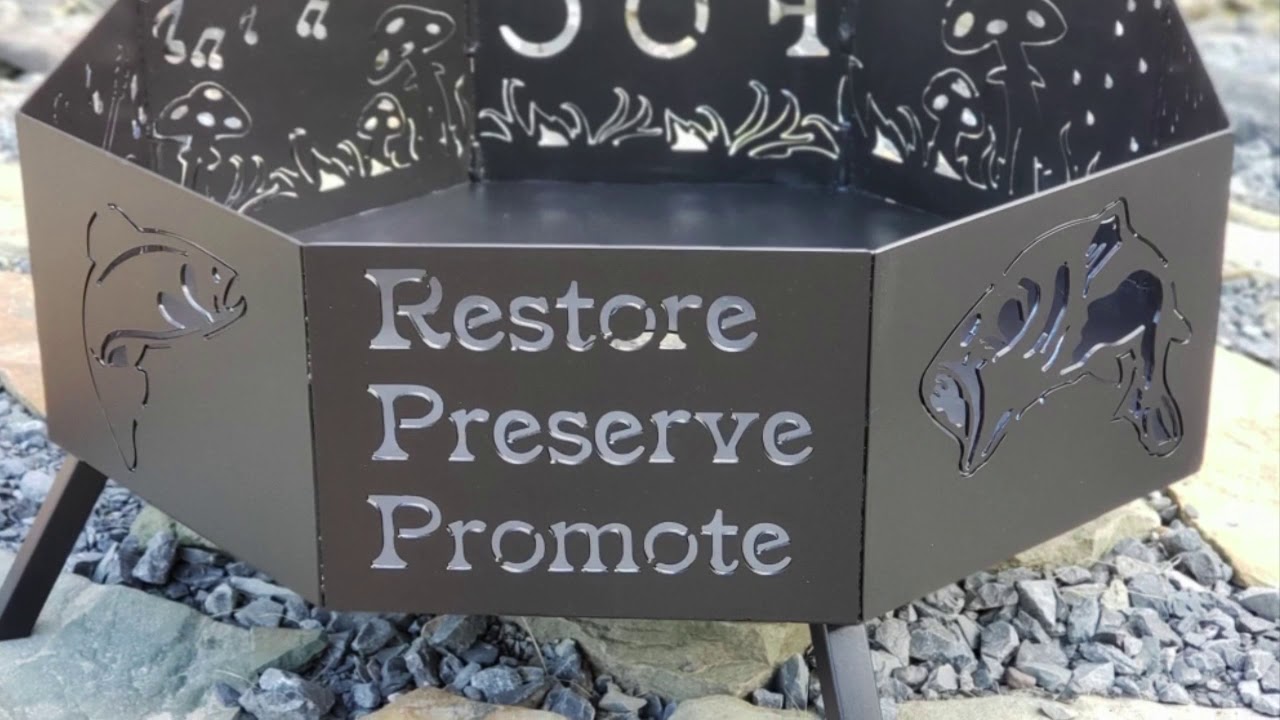 FOC Donation Based Raffle - Custom Fire Pit - YouTube