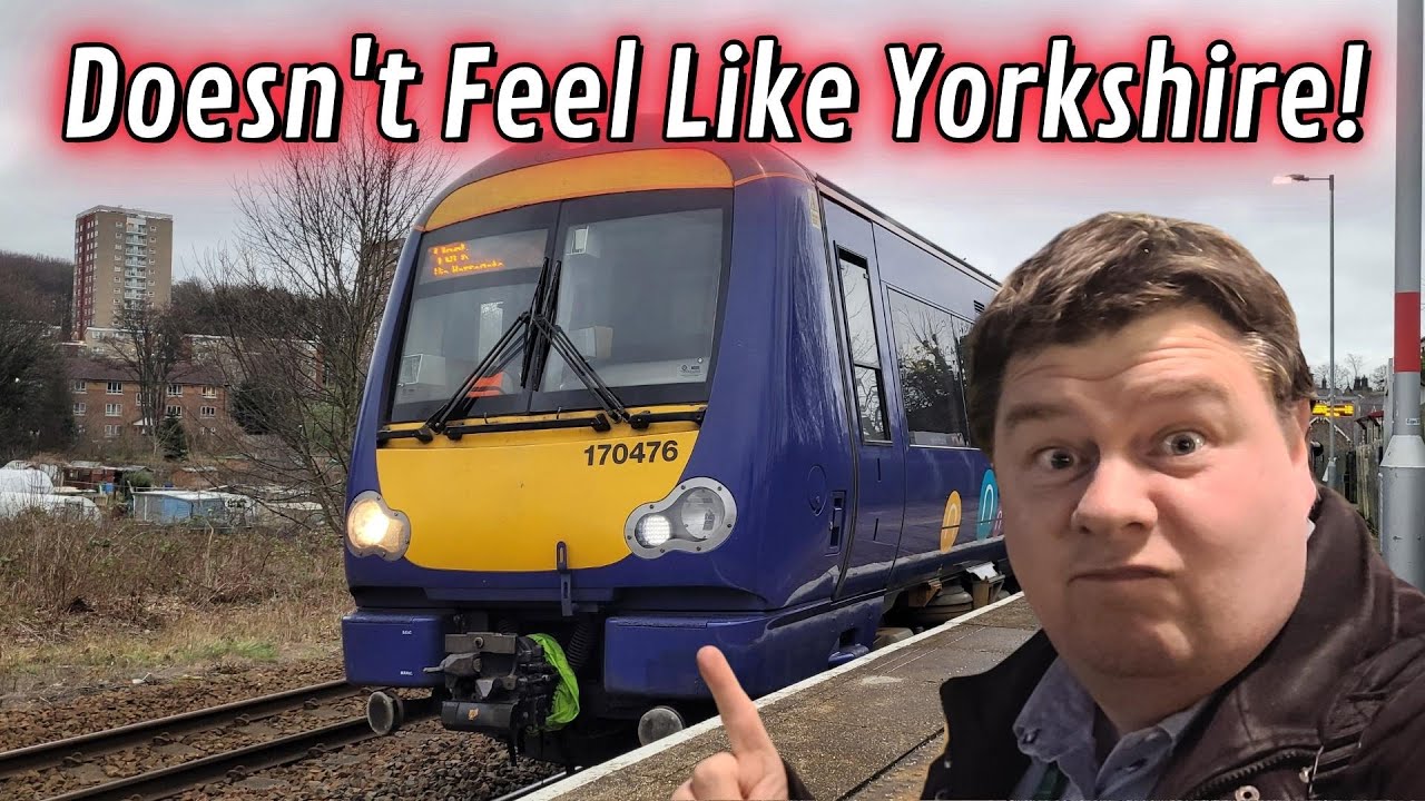 Not So Scenic Part of The Harrogate Loop Line - YouTube