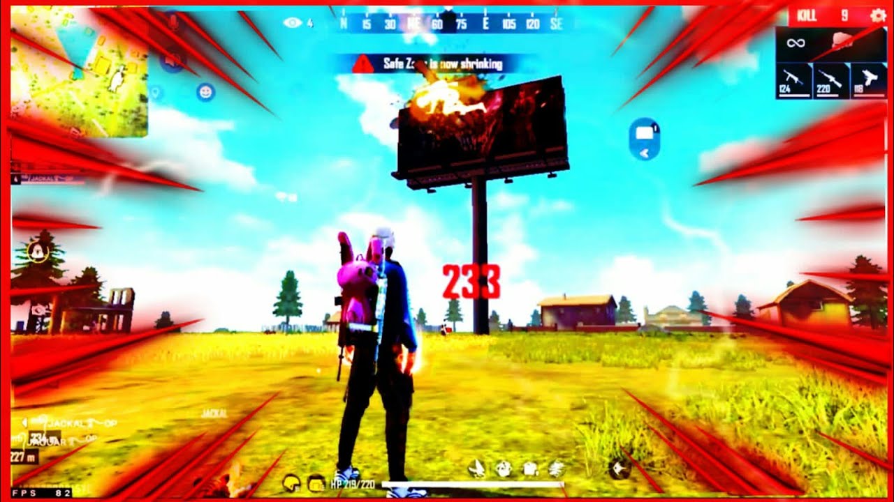 Free Fire New ABCD Gun and Rank Game|| Best Headshots Highlights ...