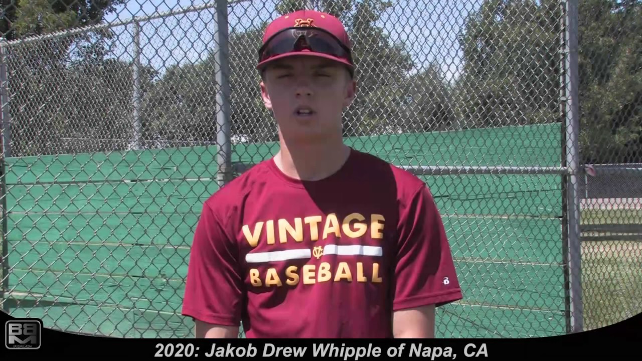 2020 Jakob Drew Whipple Pitcher and Shortstop Baseball Skills Video ...