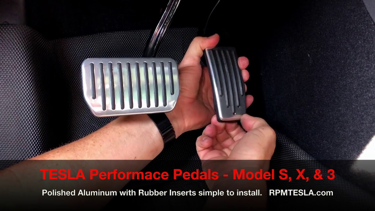 TESLA Perfomance Pedals - YouTube