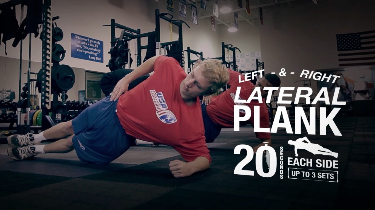 Strength and Conditioning : Front and Lateral Plank - YouTube