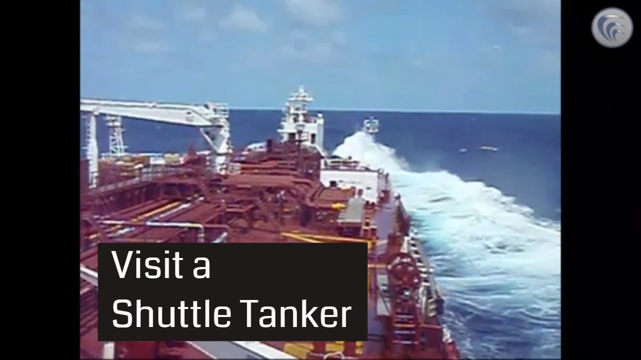 Shuttle Tanker tour loading, discharging and port call - YouTube