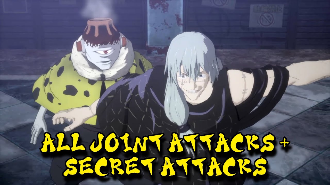 Jujutsu Kaisen Cursed Clash All Joint Attacks and Secret Attacks ...
