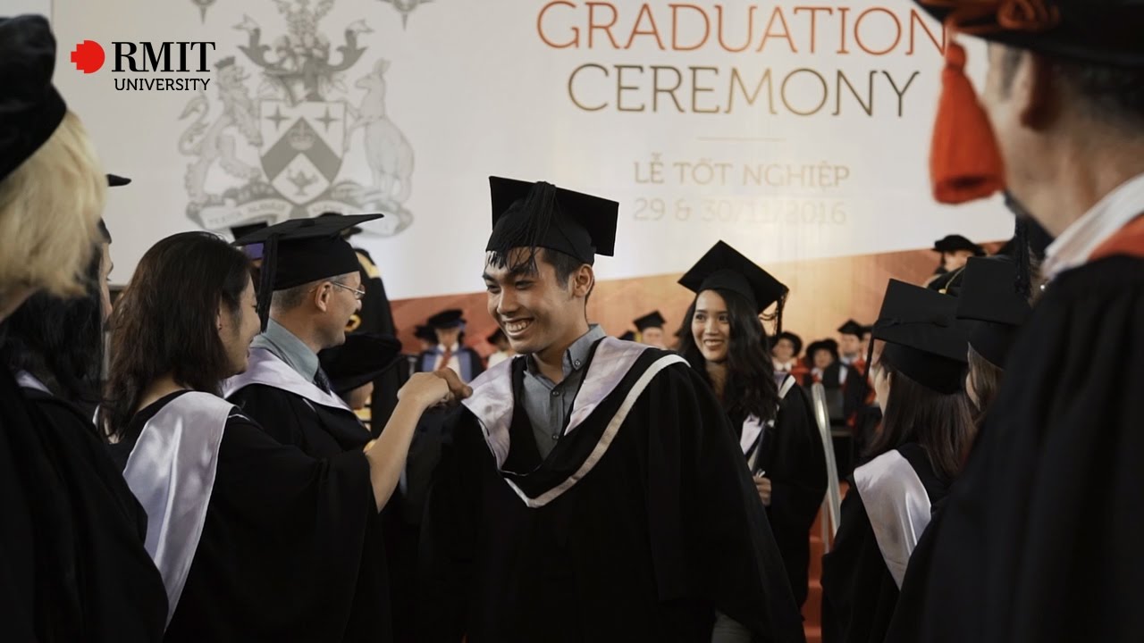 RMIT Vietnam Graduation 2016 Moments - YouTube