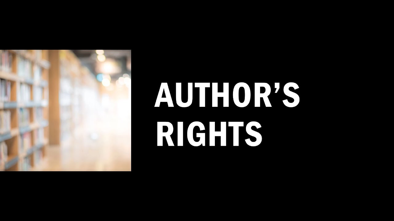 Author's Rights Webinar - YouTube