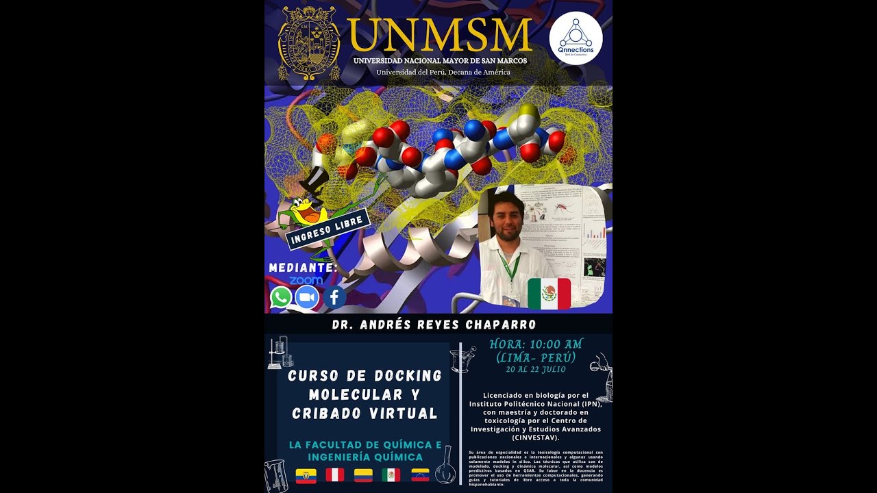 【Sesión 1】Curso de Docking molecular y Cribado virtual - YouTube