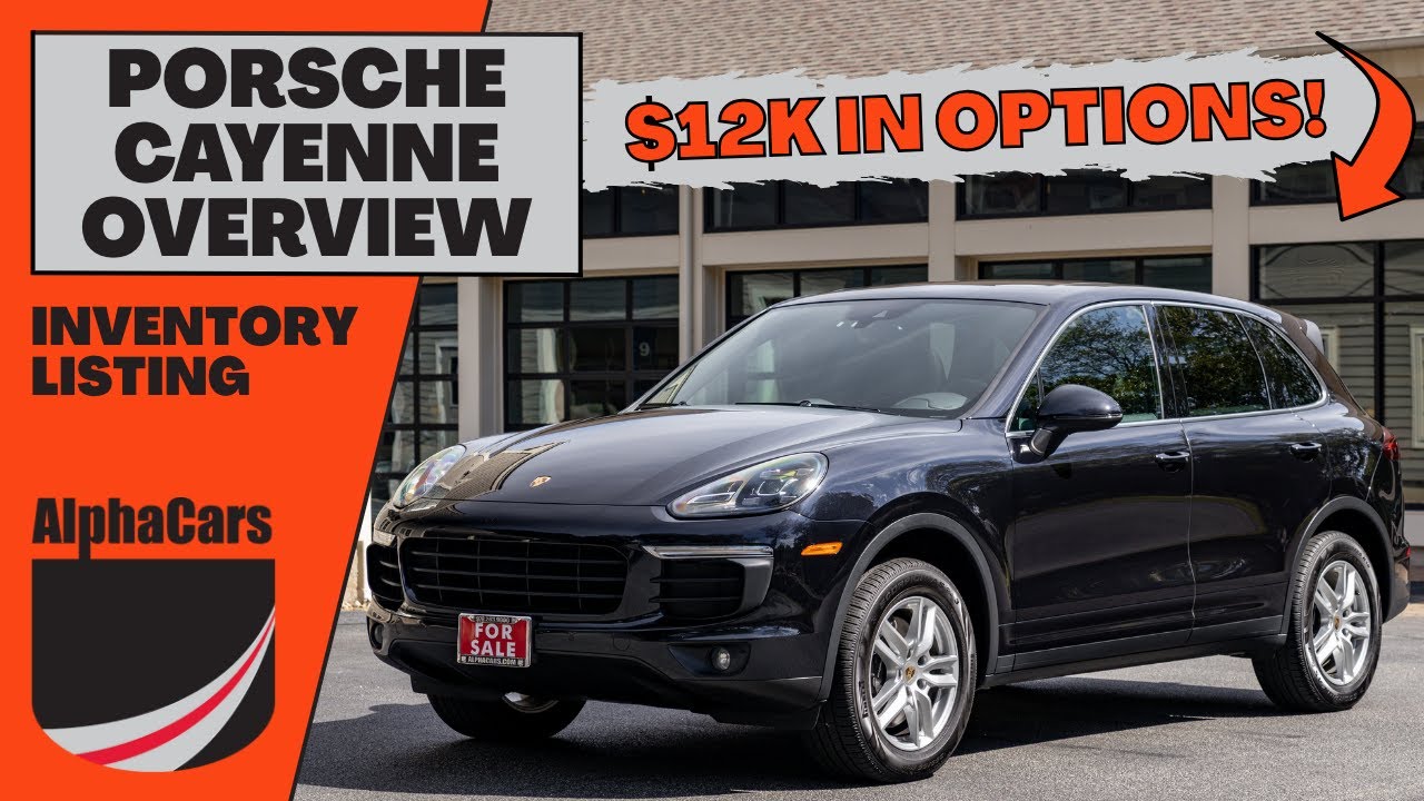 Highly-Optioned 958.2 VR6 Porsche Cayenne Full Tour! - YouTube